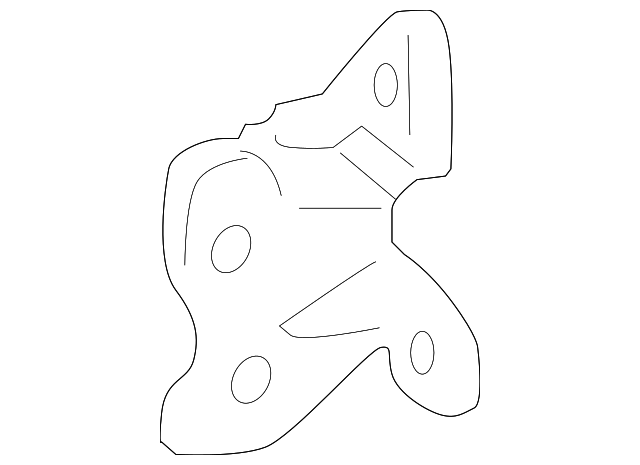 2012-2015 Scion iQ Lower Hinge 68730-74011 | Toyota Parts Center