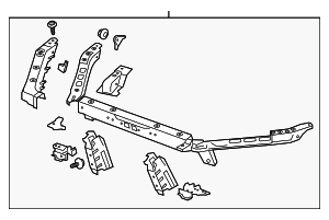84359944 - Front Compartment Front Panel 2013-2019 Cadillac ATS ...