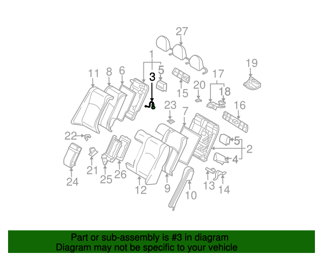 211-821-34-51 - Switch 2003-2009 Mercedes-Benz | Mercedes-Benz USA Parts