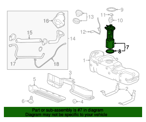 84923426 - Fuel Pump Module without Fuel Level Sensor, with Seal 2017 ...