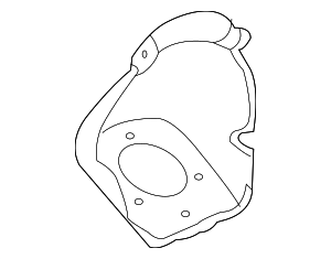 84020017 - Fuel Filler Housing - 2017-2019 GM | Findlay Part