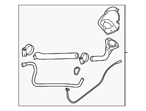 84695974 - Fuel Tank Filler Pipe 2017-2019 GM | AutoNationParts.com