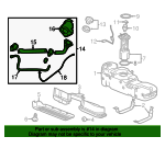2004-2019 GM Fuel Tank Filler Pipe 23114055 GM | GMPartsDirect.com