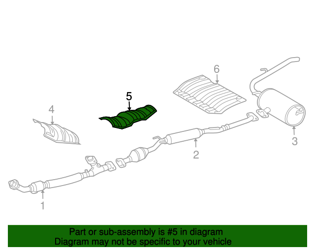 Toyota Center Shield 58152-08030 | Auto Parts
