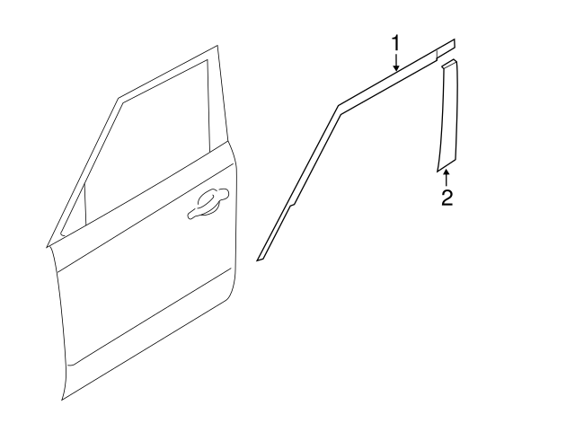 2014-2019 Kia OEM NEW 2014-19 Kia Soul Soul EV Rear Black Out Tape ...