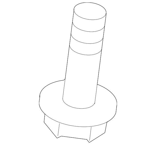2005-2010 Jeep Hex Flange Head Screw 6510880AA | TascaParts.com