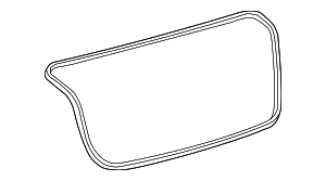 2020-2024 Toyota Corolla Deck Lid Seal 64461-02290 | OEM Parts Online