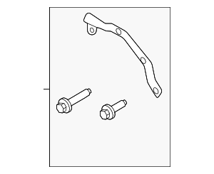 2021-2023 Ford F-150 Outer Bracket ML3Z-17C886-A | TascaParts.com