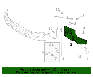 ML3Z-17B985-A - Mount Plate 2021-2023 Ford F-150 | AutoNation Parts