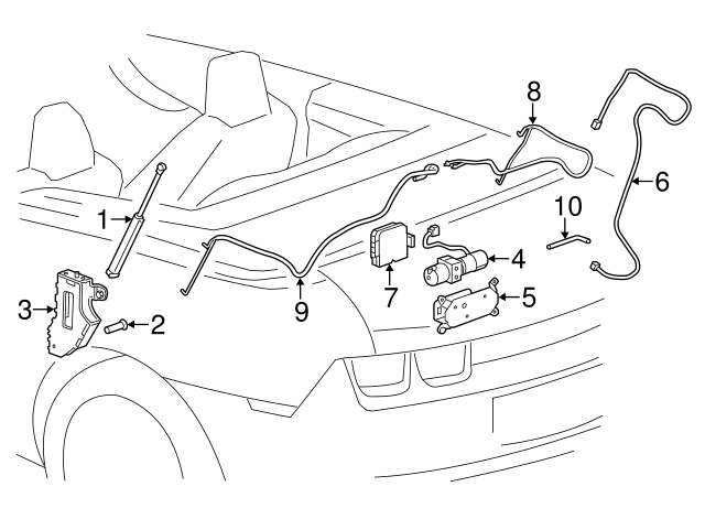 2011-2015 Chevrolet Camaro Mount Bracket 92241522 | Capital Chevrolet Parts