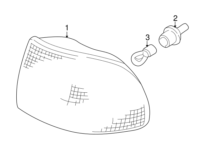 63-13-8-361-005 - Combo Lamp Assembly - 1995-1998 BMW | BMW Parts Exchange