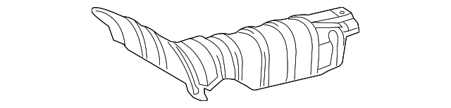 2009-2013 Toyota Heat Shield 58151-02160 | Toyota Parts Center