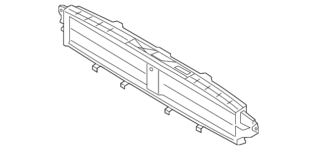 2019-2024 Porsche Macan Radiator Shutter Assembly 95B-121-257-GY | Porsche Marin