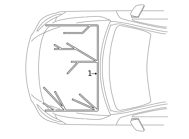 177-540-27-32 - Engine Harness 2021 Mercedes-Benz CLA 35 AMG ...