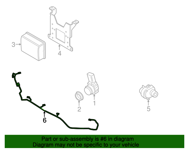 Genuine BMW 61-12-9-251-728 | Wire Harness | FREE Shipping on Most ...