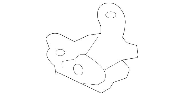 7L0-253-144 - Converter & Pipe Bracket 2007-2010 Audi Q7 | Audi OEM Parts