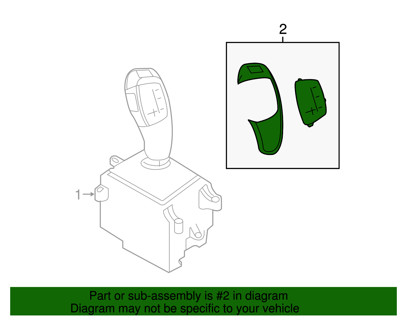 61-31-9-252-139 - Repair kit f gear selector switch cover 2011-2021 BMW ...