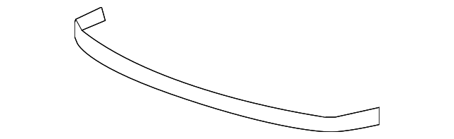 2007-2014 Cadillac Front Bumper Air Deflector 15138234 GM ...