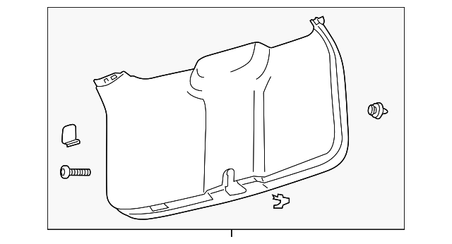 LB5Z-7842906-AA 2020-2023 Ford Lower Trim Panel | Fairway Ford Parts
