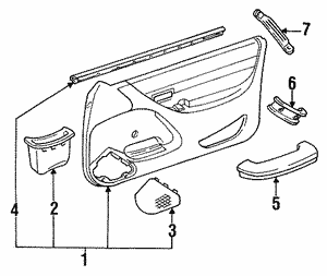 Genuine OEM Toyota Weatherstripping | Toyota Parts Center