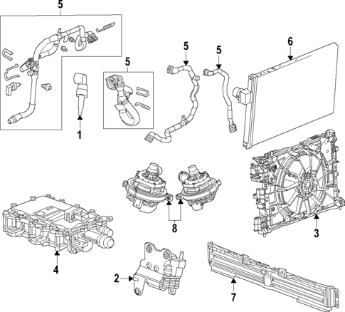 Traction Motor Components for 2024 Honda Prologue | Genuine Honda Parts