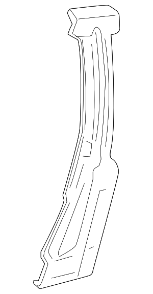 1998-2010 Volkswagen Beetle Lock Pillar Reinforced 1C0-809-608-E | VW ...