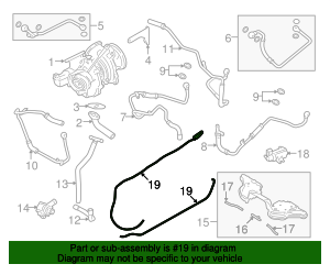 Genuine BMW 11-65-7-803-732 | Vacuum Hose - Braided | FREE Shipping on ...