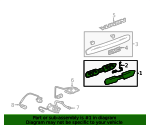 2015-2020 GM Primed Deck Lid Fixed Handle Applique 23339223 GM ...