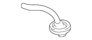 2005-2008 Audi Windshield Washer Hose Grommet 8D0-971-841-D ...