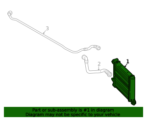 17118603089 - 2016-2019 BMW Radiator (17-11-8-603-089) | BMW of South ...
