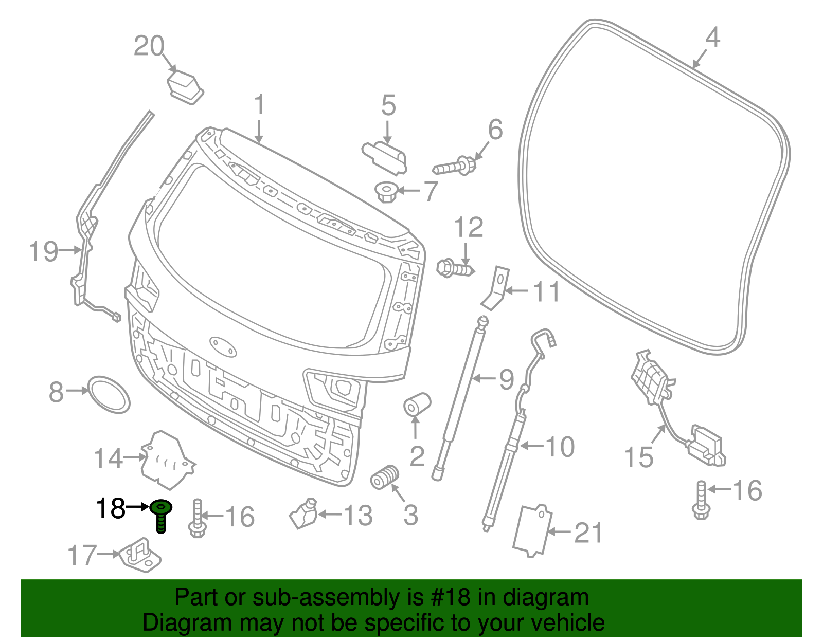81456-3K000 - Guide Plate Screw 2006-2025 Kia | Kia.Parts Store