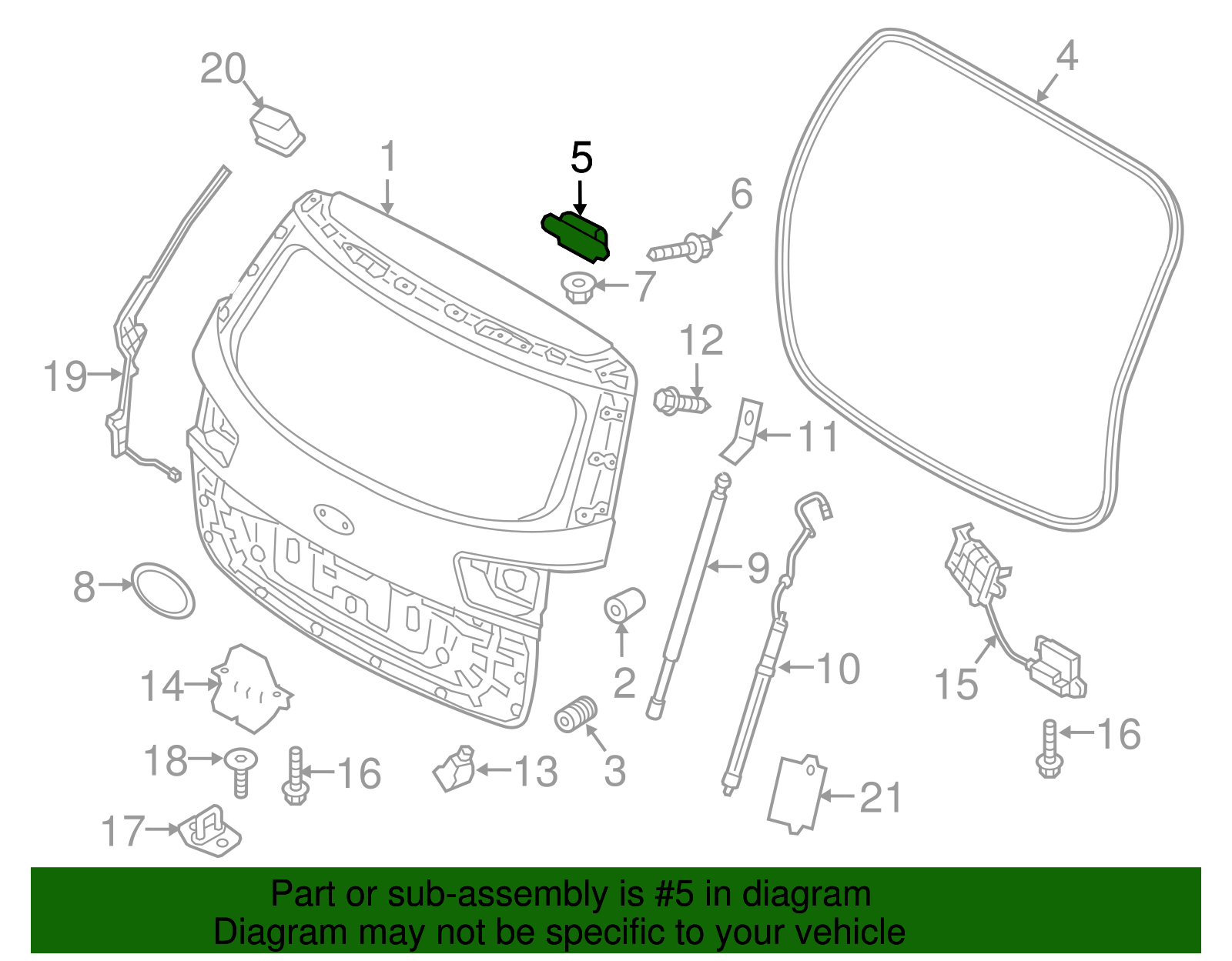 2006-2023 Kia | Hinge | 79710-4D000 | Kia Auto Parts