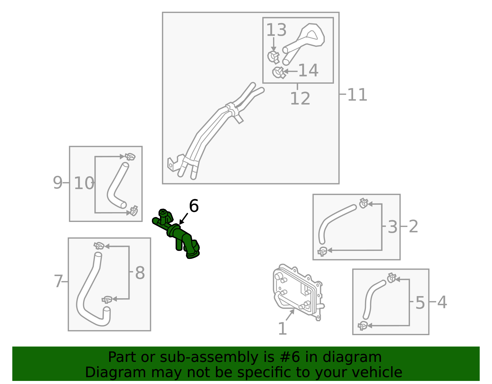25630-D3000 - Automatic Transmission Oil Cooler Control Valve 2016-2021 ...