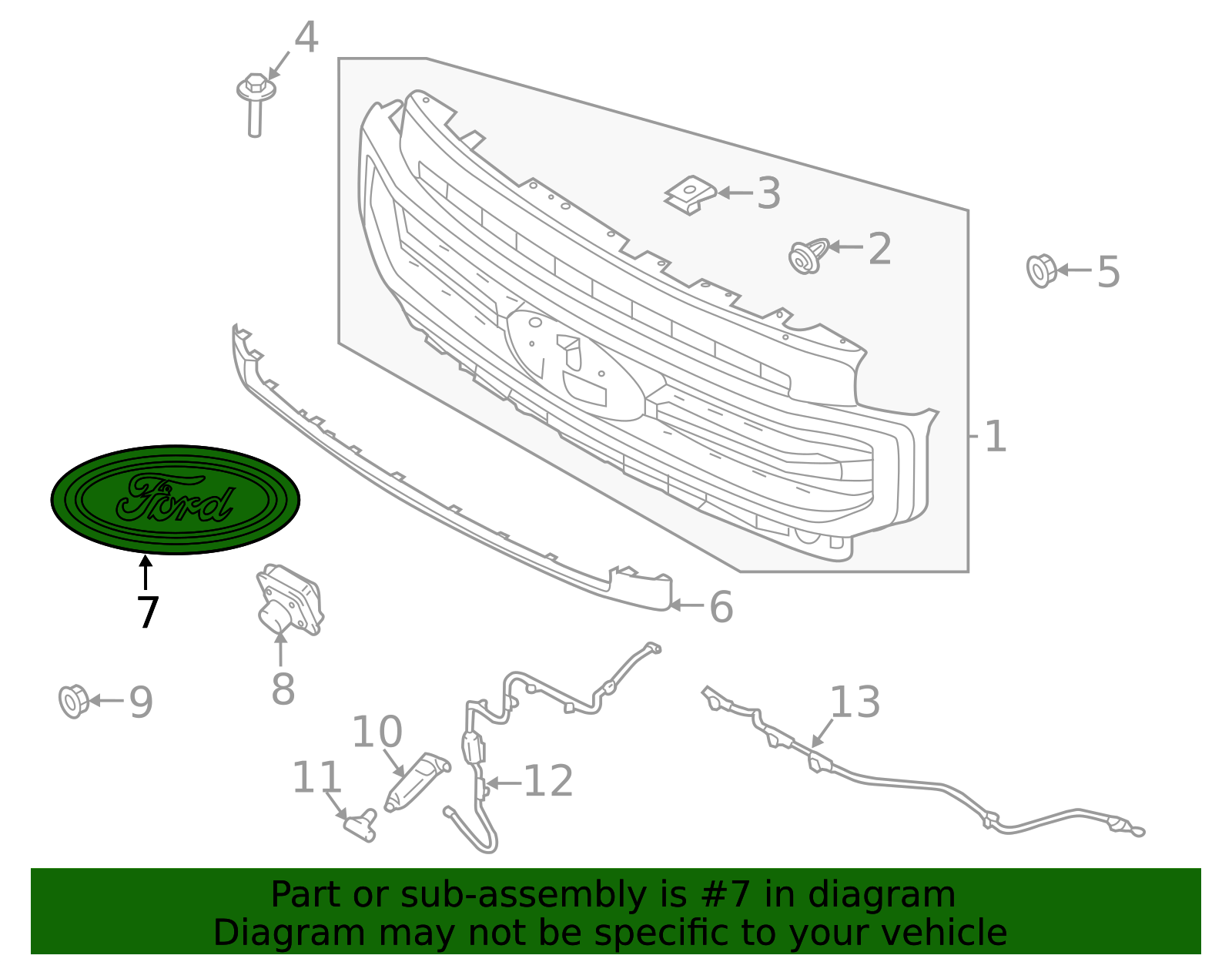 LC3Z-8213-F - Emblem 2020-2022 Ford F-250 Super Duty | AutoNation Parts
