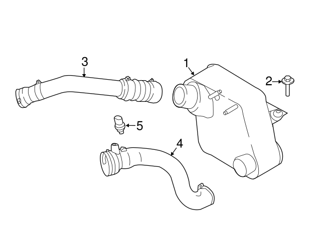 Genuine Outlet Duct for 2020 Ford | Part# LC3Z-6F073-A | Ted Britt Parts