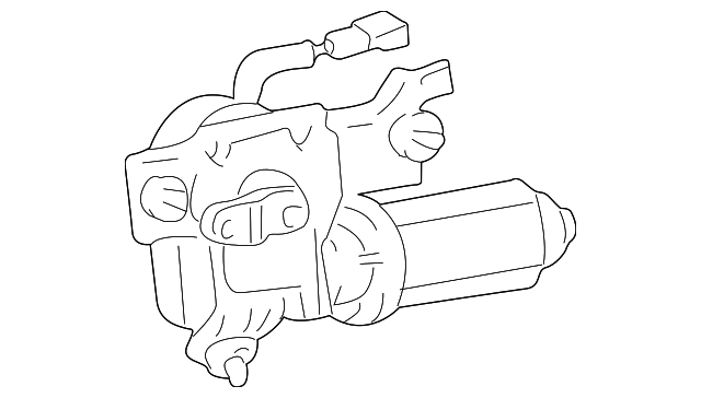 1998-2007 Lexus LX470 Wiper Motor 85080-60170 | OEM Parts Online