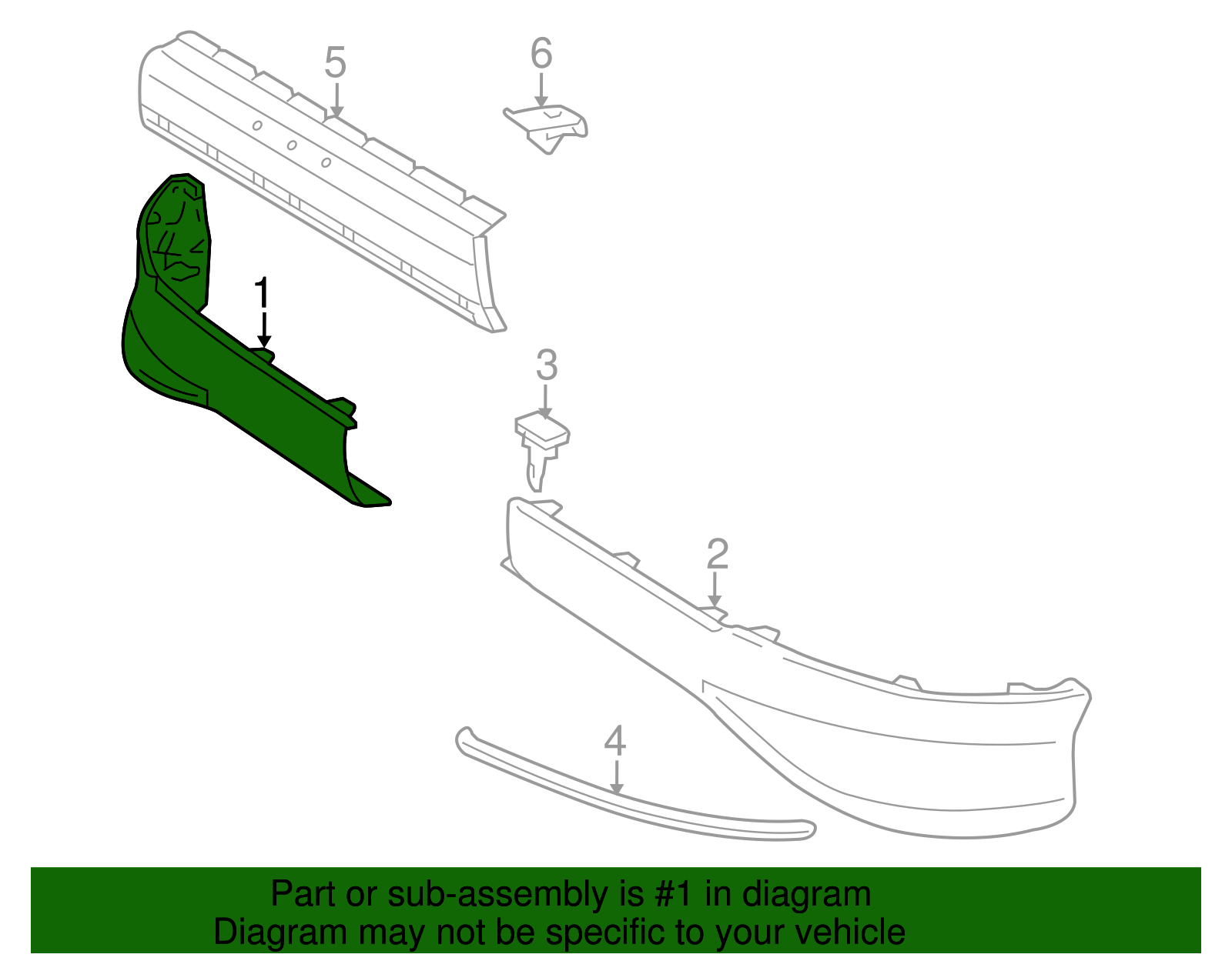 2005-2011 Toyota Tacoma Spoiler 76851-04902 | Retail Performance Auto Parts