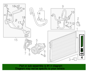 2013-2022 GM Air Conditioning Receiver and Dehydrator 95374678 | Auto ...