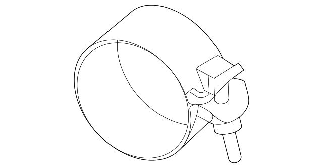 18308635798 - 2016-2024 BMW Muffler & Pipe Clamp (18-30-8-635-798 ...