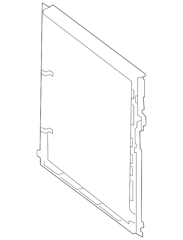 099-504-09-18 - A/C Condenser Mount 2012-2019 Mercedes-Benz | Mercedes ...