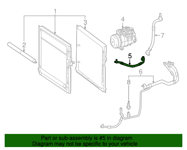 166-830-74-00 - Discharge Line 2016 Mercedes-Benz GLE 300d | Mercedes ...