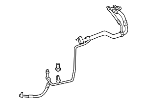 2012-2019 Mercedes-Benz Refrigerant Line 166-830-46-01 | Mercedes-Benz ...