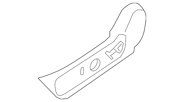 2013-2019 Nissan Sentra Outer Finish Panel 87380-3SA0A | Nissan Parts ...