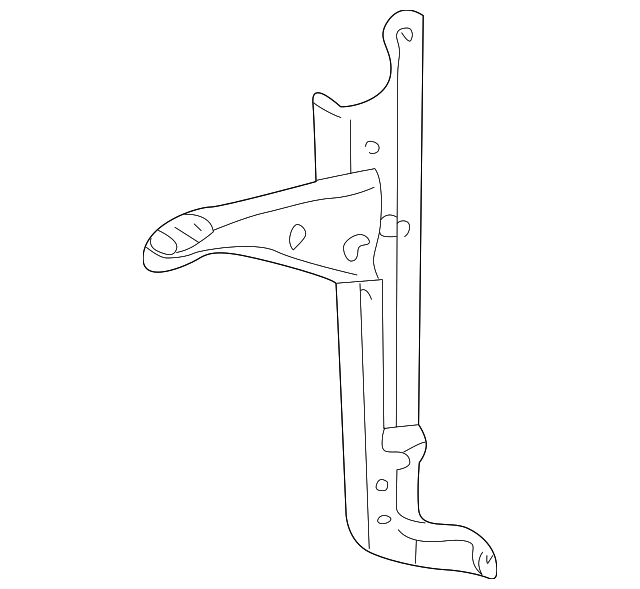 2003-2008 Toyota Corolla Lock Support 53208-02060 | Toyota Parts Center