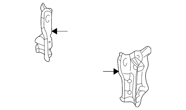 2003-2008 Toyota Corolla Side Panel 53212-02070 | Toyota Parts Center