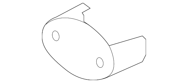 86353-2F030 - Emblem Holder 2004-2006 Kia Spectra | Kia.Parts Store