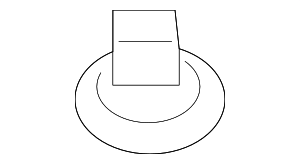 MR523317 - Support Rod Clip 2002-2024 Mitsubishi | Mitsubishi Direct Parts