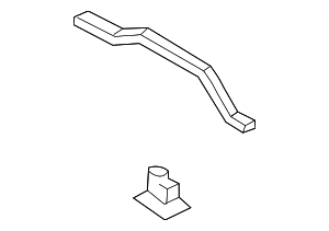 2007-2022 Mitsubishi Front Weather-Strip 5902A052 | Mitsubishi Parts ...