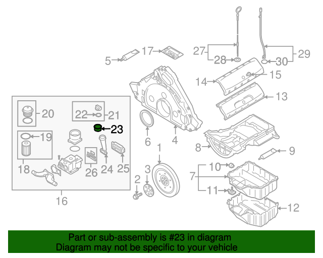 074-115-315 - Engine Oil Filler Tube Seal 2006-2008 Volkswagen Touareg ...