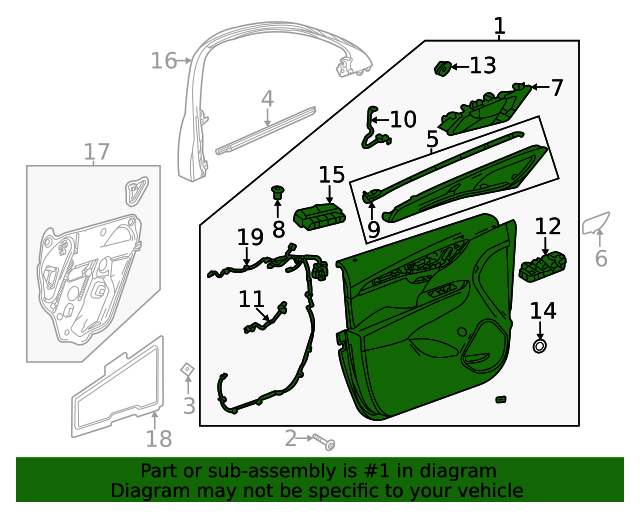 2021-2022 Buick Envision F Trim 84939601 | GMPartsDirect.com
